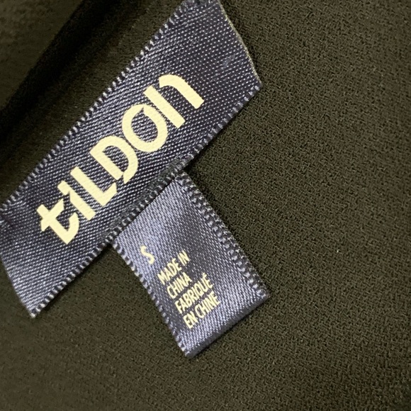 Tildon | Dresses | Tildon Sleeveless Black Shift Dress With Low Back ...